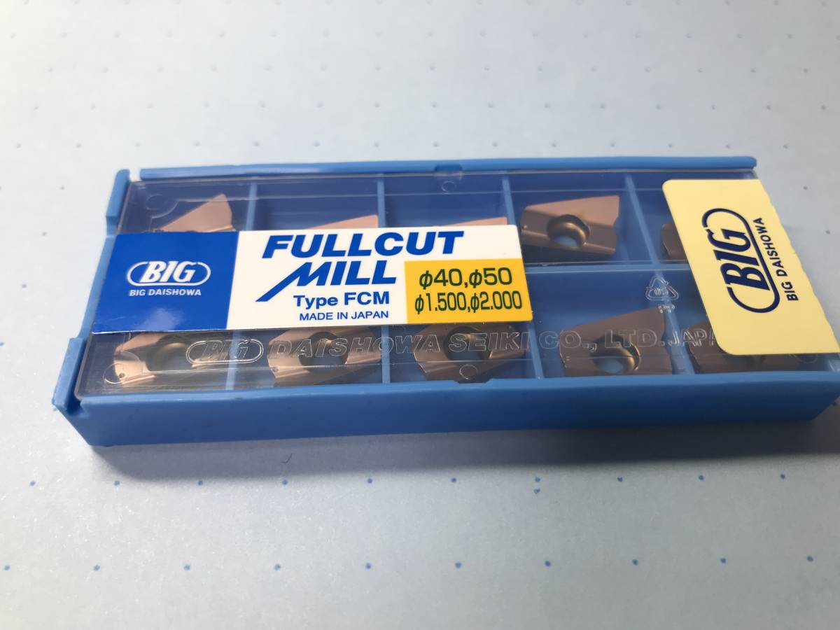 【未使用】BIG 大昭和精機フルカットミル チップ ARG401104 ACZ310 10入り ③の落札情報詳細 - Yahoo!オークション ...