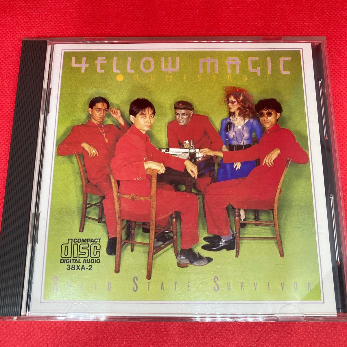 【目立った傷や汚れなし】YMO (坂本龍一 細野晴臣 高橋幸宏) / SOLID STATE SURVIVOR ソリッド・ステイト・サヴァイヴァー / CD 旧規格 38XA-2 ワンオーナー ...