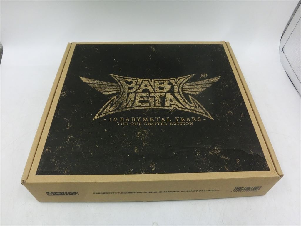 【やや傷や汚れあり】BO【YY-089】【80サイズ】 10 BABYMETAL YEARS-THE ONE LIMITED EDITION-/CD+2Blu-ray/邦楽の落札情報詳細 ...