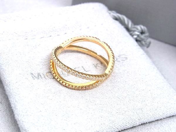 【目立った傷や汚れなし】1円 稼働品 美品 MICHAEL KORS マイケルコース MK-6651 SS ラインストーン クォーツ 5気圧 ...