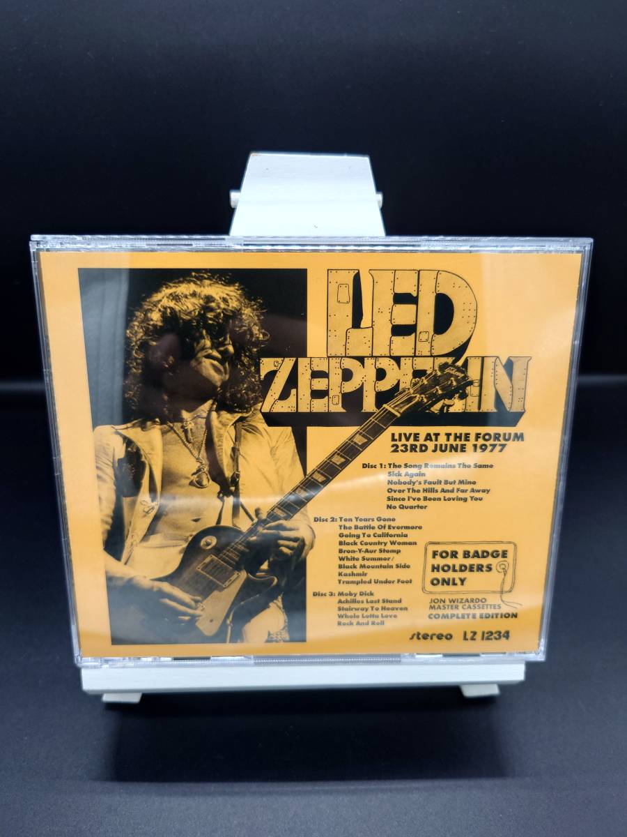 【未使用に近い】【送料無料】美品 Led Zeppelin レッドツェッペリン For Badge Holders Only： Jon ...
