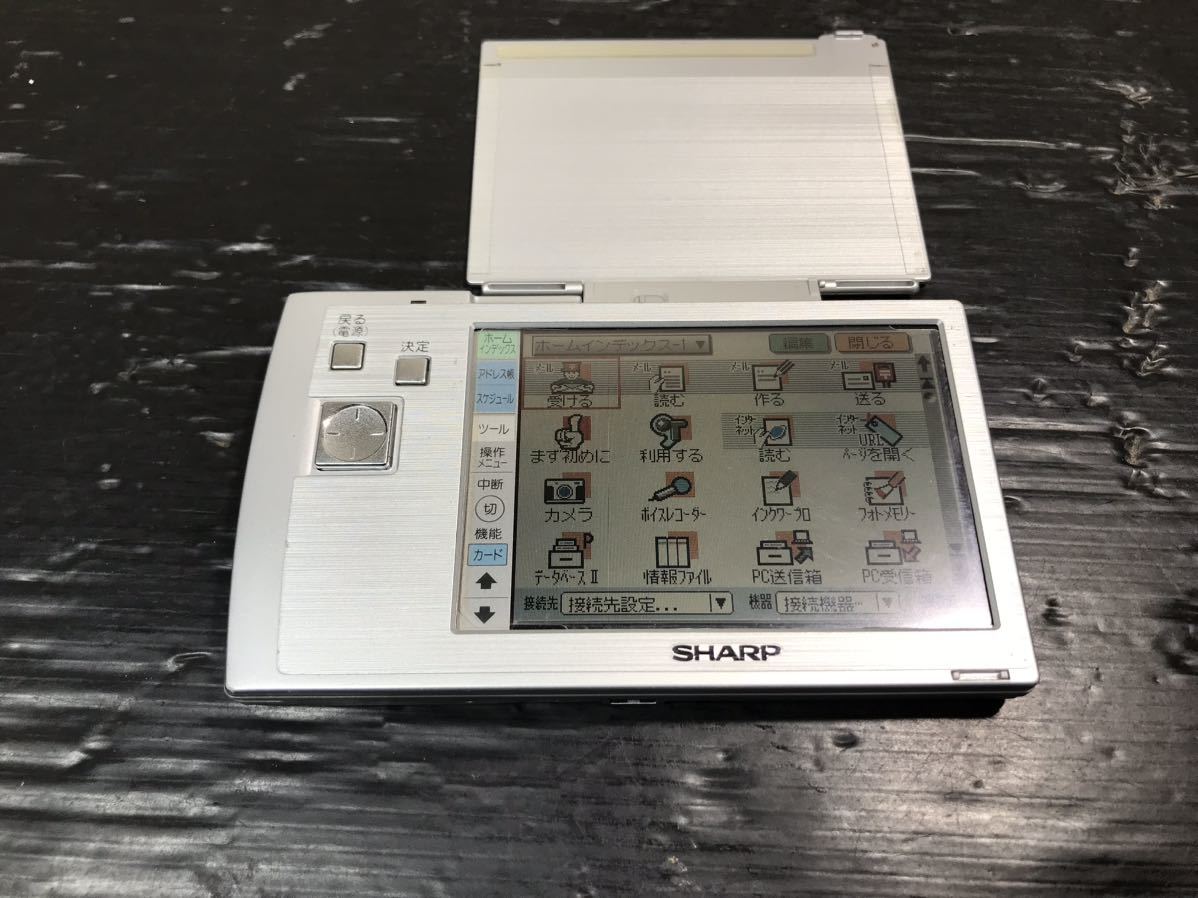 【目立った傷や汚れなし】112508 SHARP シャープ Zaurus ザウルス MI-C1-S タッチペン付の落札情報詳細 - ヤフオク ...