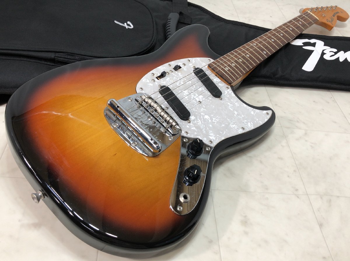 【やや傷や汚れあり】Fender Japan フェンダー MG69 Mustang ムスタング E113A415の落札情報詳細 - ヤフオク落札価格検索 オークフリー