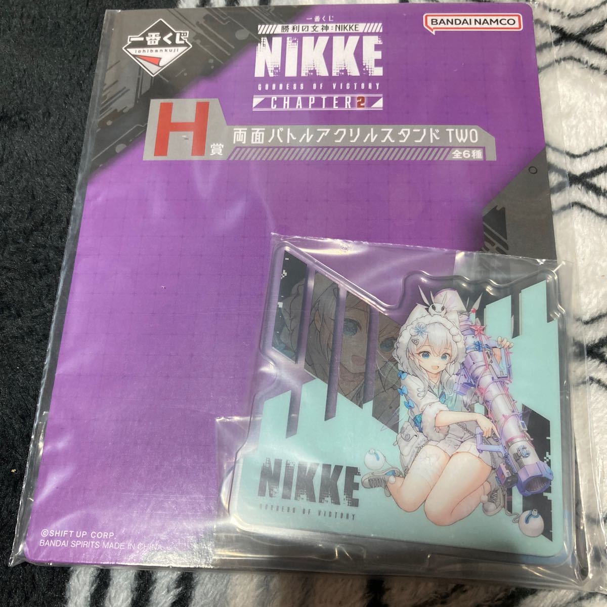 【未使用】一番くじ 勝利の女神：NIKKE CHAPTER2 H賞 両面バトルアクリルスタンドの落札情報詳細 - Yahoo!オークション落札価格検索 オークフリー
