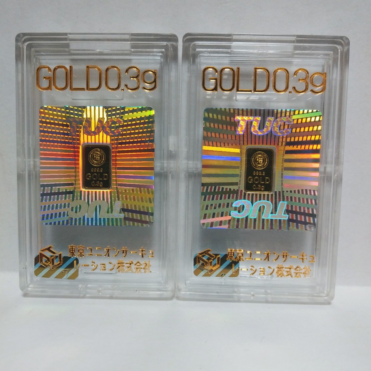 【未使用】【送料無料！】【即決！】【本物！】0.3g 2個セット 徳力本店製 純金 999.9 24K インゴット【追跡番号付き匿名配送】①の落札情報詳細 - ヤフオク落札価格検索 オークフリー