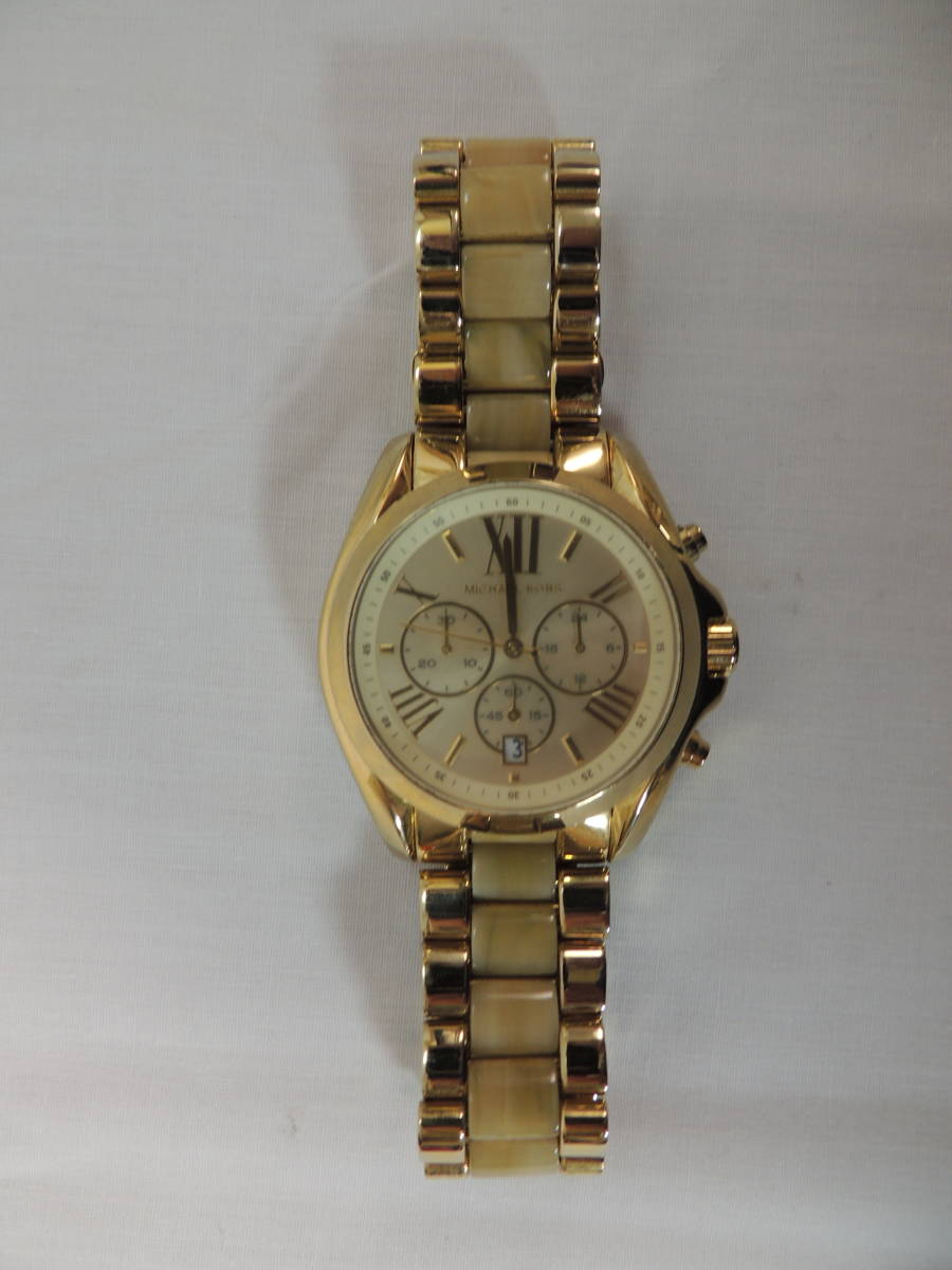 【全体的に状態が悪い】【腕時計】マイケルコース MK5722 アナログ式クォーツムーブメント MICHAEL KORS【動作未確認】【ジャンク ...