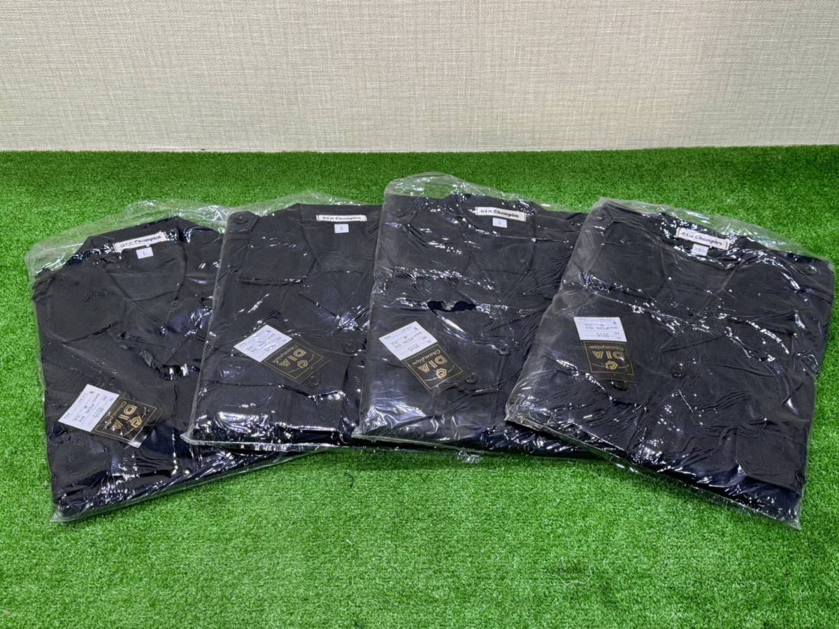 【未使用に近い】（M287) 作業服 上着 黒 丈長い サイズ L 4枚セット 保管品 作業着 特攻服の落札情報詳細 - ヤフオク落札価格検索 ...