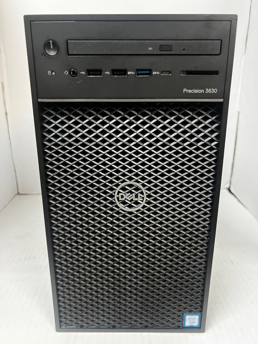 【傷や汚れあり】DELL Precision 5820 Tower Xeon W-2123 3.6GHz 32GB 512GB(NVMe ...