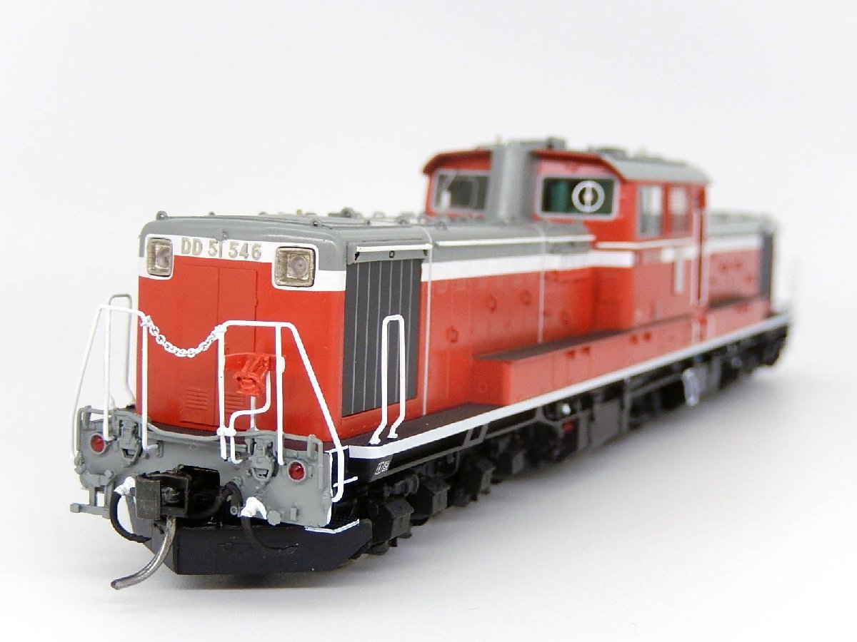 【目立った傷や汚れなし】(1/80・13mmゲージ)ムサシノモデル 国鉄DD51 546号機 秋田 完成品の落札情報詳細 - Yahoo!オークション落札価格検索 オークフリー