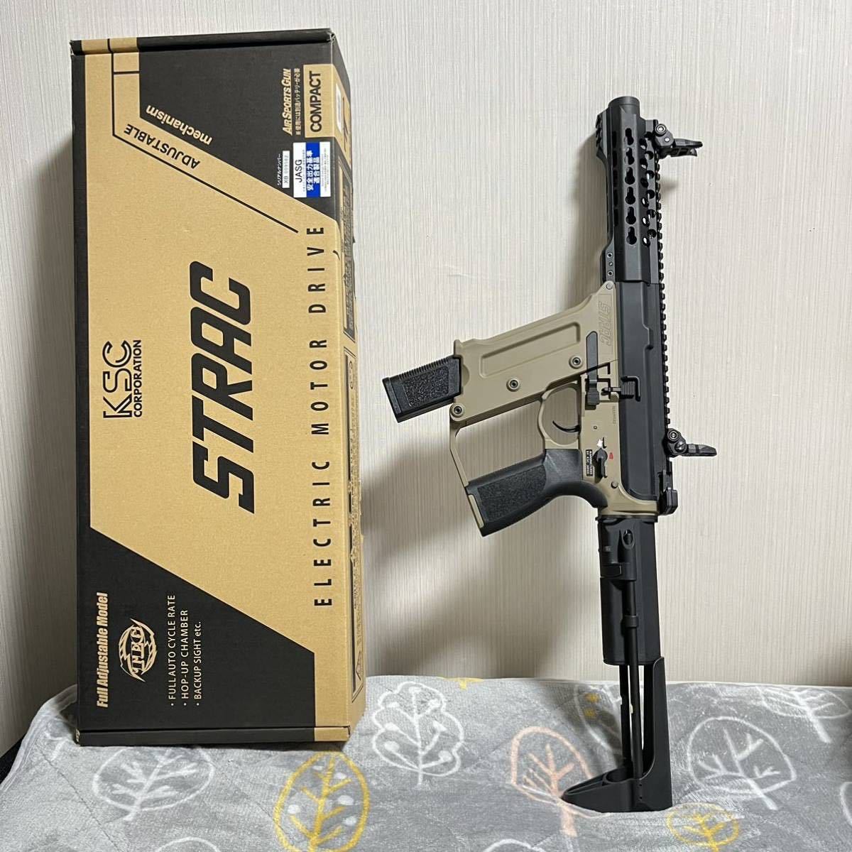 【やや傷や汚れあり】KSC STRAC TEG コンパクト リポバッテリー付き 付属品多数 ストラック フルメタル電動ガンの落札情報詳細 ...