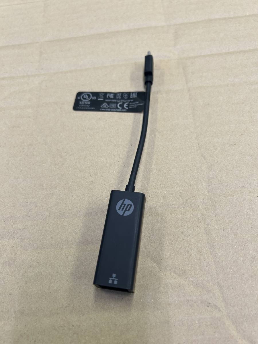 【傷や汚れあり】hp USB-C to RJ45 アダプター RTL8153-03 (3の落札情報詳細 - ヤフオク落札価格検索 オークフリー