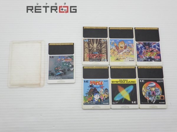 【傷や汚れあり】Hu-Card ソフトセットA PCエンジン PCEの落札情報詳細 - ヤフオク落札価格検索 オークフリー