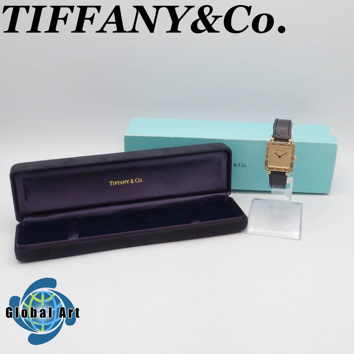 【傷や汚れあり】う11372【金無垢 18K 750 総重量 約30.0g】TIFFANY&Co. ティファニー/アトラス/クオーツ ...