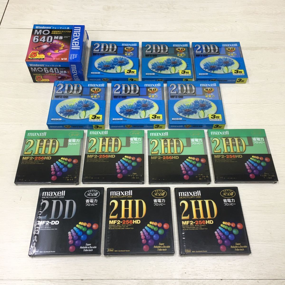 【未使用】SU 未開封 ② フロッピーディスク まとめて 30枚 セット maxell マクセル 3.5型光磁気ディスク MO 2DD 2HD まとめ売り FD 保管品の落札情報詳細 ...
