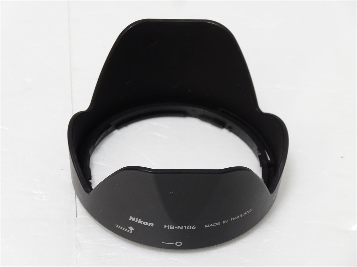 【目立った傷や汚れなし】Nikon HB-N106 純正 レンズフード ニコン AF-P DX NIKKOR 18-55mm f3.5-5.6G VR 1 NIKKOR VR 10-100mm ...