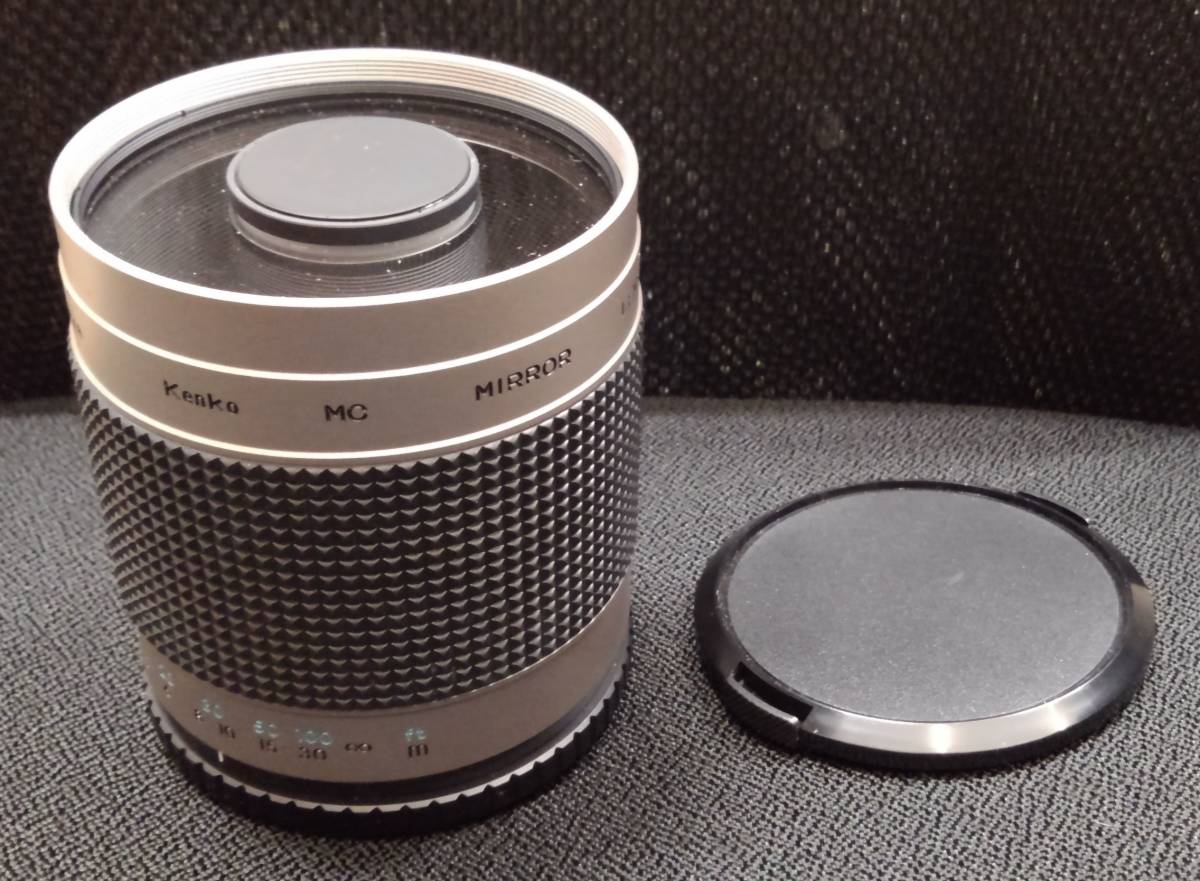 【傷や汚れあり】【2701B】 1円出品 / ケンコー / KENKO MC MIRROR LENS 1:8.0 F=500mm / レンズ ...