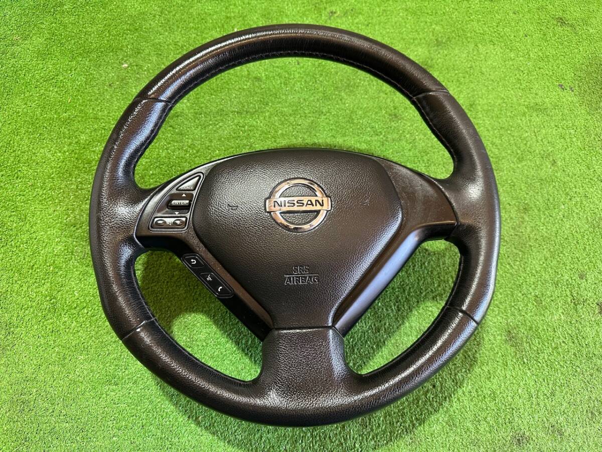 【目立った傷や汚れなし】H19 日産 スカイラインクーペ CKV36★純正★ステアリング ハンドル インフィニティ★ニッサン/V36/370GTタイプの落札情報詳細 - Yahoo ...