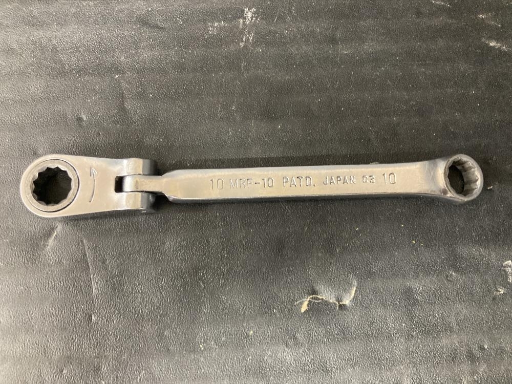 【傷や汚れあり】006 おすすめ商品 KTC 10mm首振りラチェットレンチ MRF-10の落札情報詳細 - ヤフオク落札価格検索 オークフリー