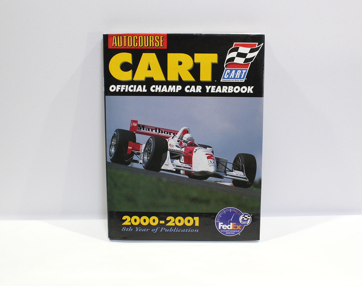 【傷や汚れあり】AUTOCOURSE CART OFFICIAL CHAMP CAR YEARBOOK 200-2001 F1 レース コース ...