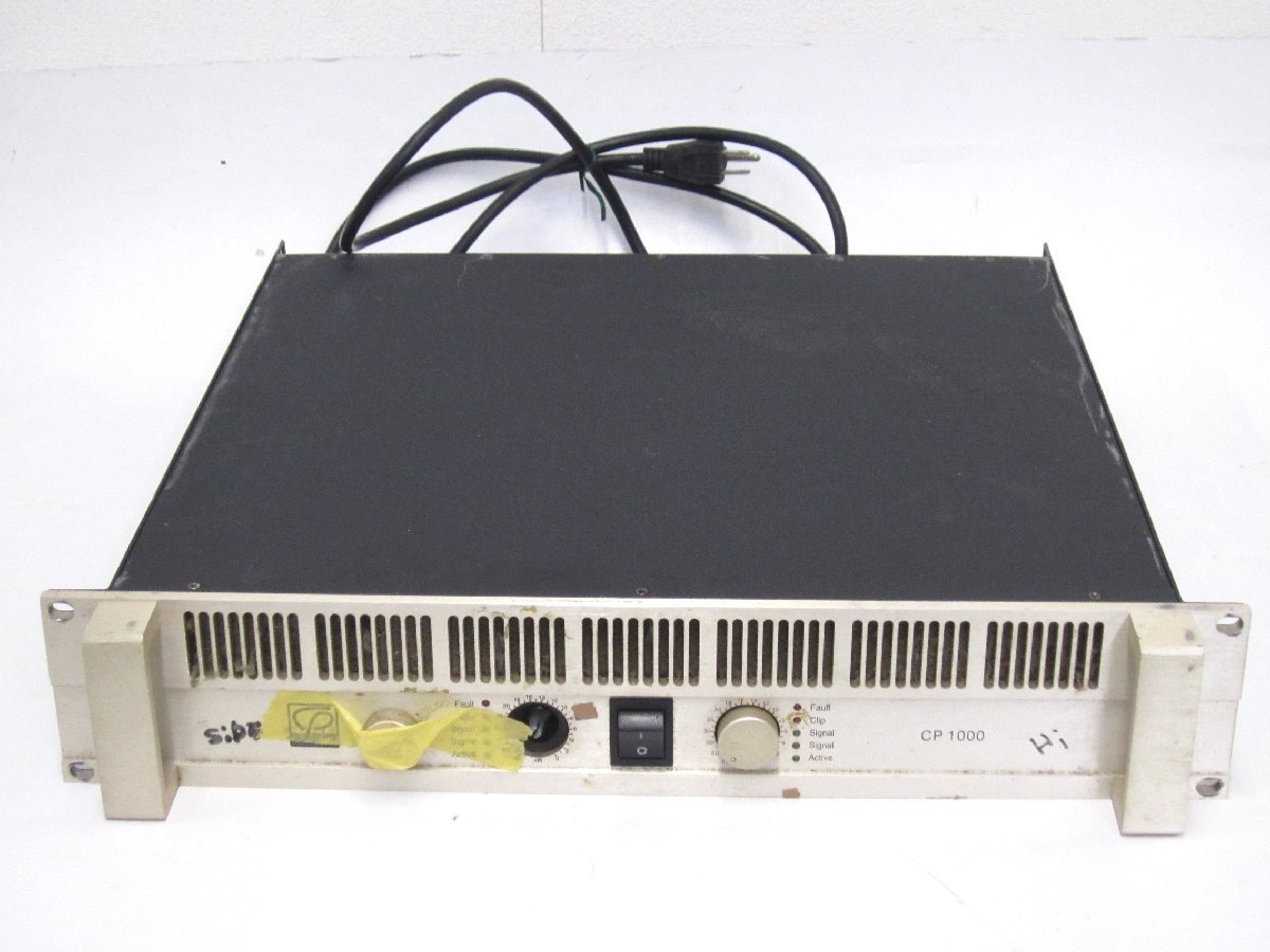 【全体的に状態が悪い】Classic Pro CP 1000 パワーアンプ クラシック プロ 通電確認のみ ※ジャンク品 #U2210の落札 ...