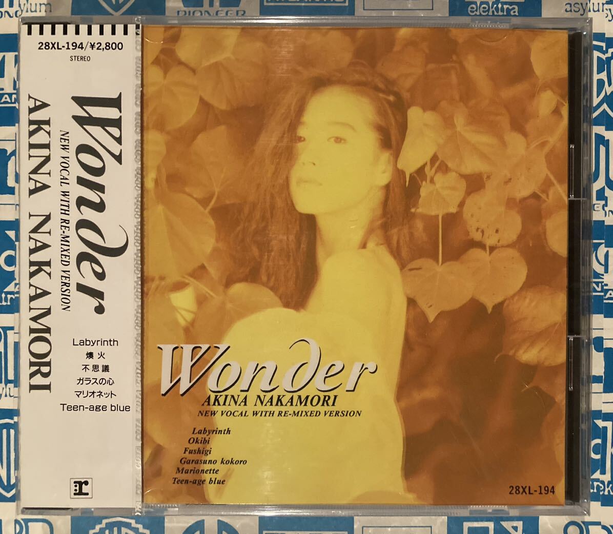 【未使用】【新品未開封】 中森明菜 Wonder Cd 当時物 アルバム「不思議」からの抜粋曲 クリアソング盤 歌姫 Labyrinth