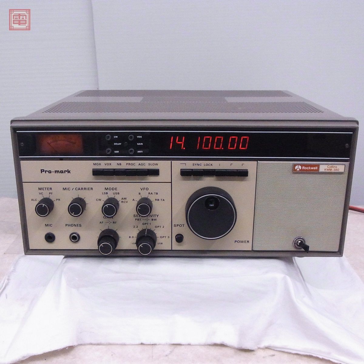 【目立った傷や汚れなし】Rockwell Collins ロックウェル コリンズ KWM-380 キーロンメモリー対応済【SFの落札情報詳細 ...