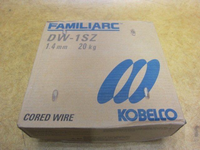 【未使用】未使用品 KOBELCO コベルコ 神戸製鋼 亜鉛メッキ鋼板用フラックス入りワイヤ DW-1SZ 1.4mm 20kg 溶接ワイヤ 溶接ワイヤー 溶接材料 5の落札情報詳細 ...