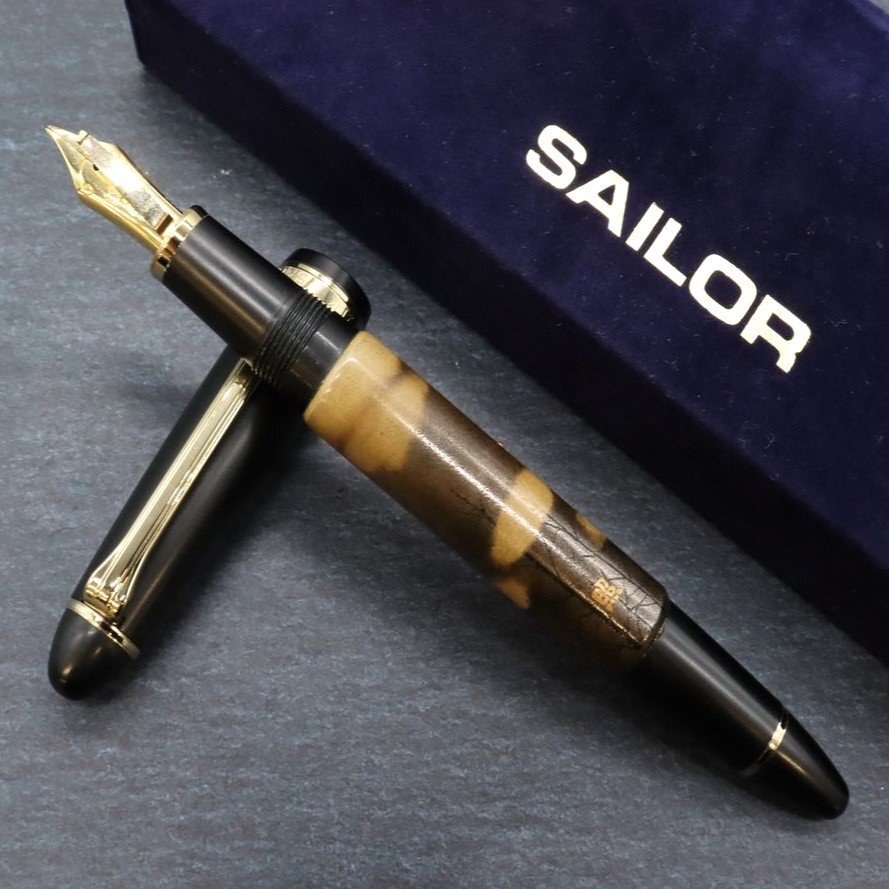 【やや傷や汚れあり】(21K) SAILOR セーラー 万年筆 PROFIT プロフィット 照 ペン先21K 計1点 ※ペン先開きあり/筆記未確認 おたからや【Y-A55869】同梱-2の落札 ...