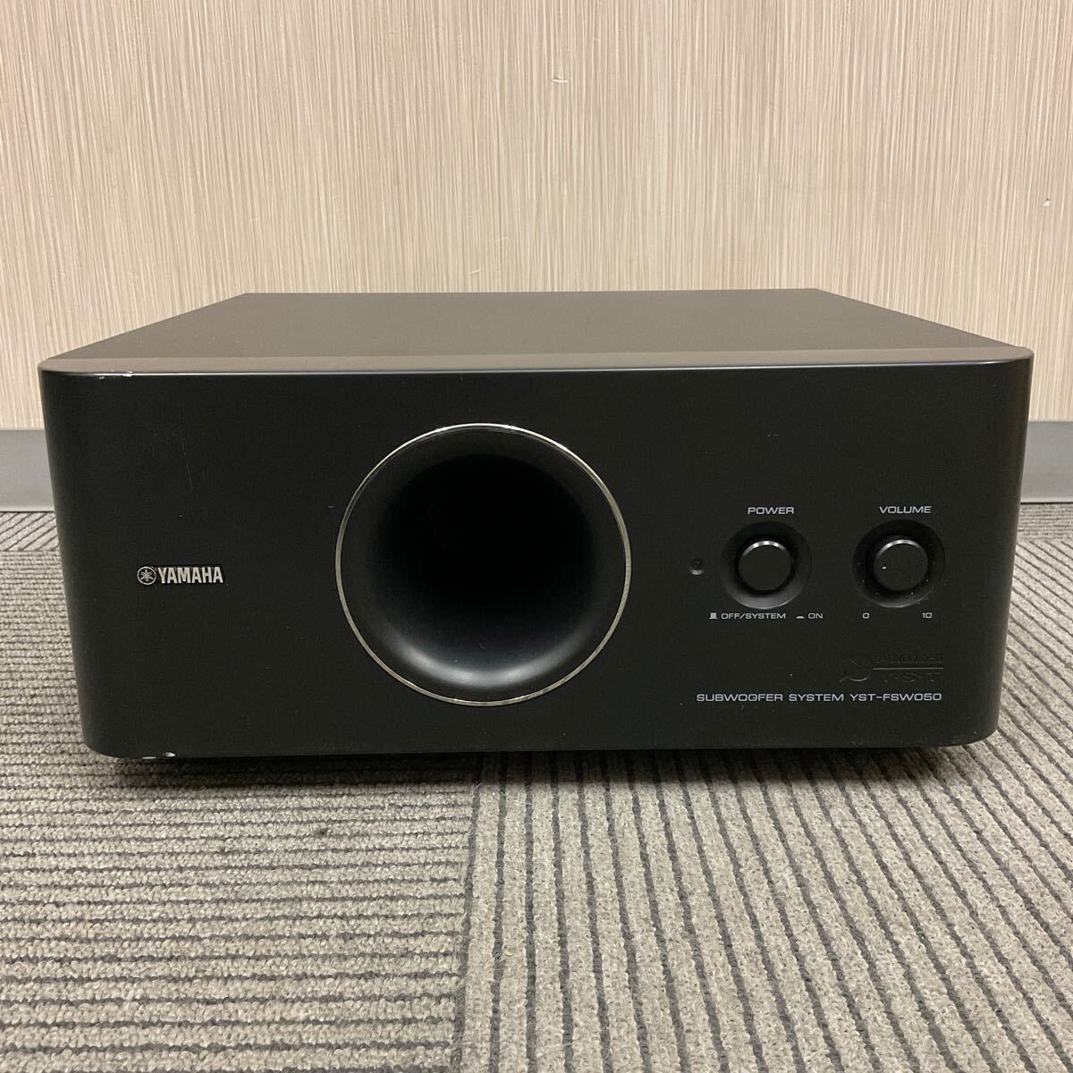 【やや傷や汚れあり】営MK55-100B YAMAHA ヤマハ サブウーファー YST-FSW050 2014年製 オーディオ機器 スピーカー ...