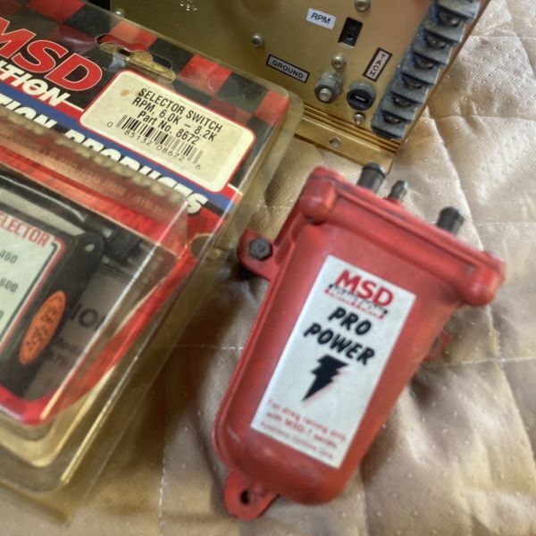 【中古】MSD 7AL-2 イグニッションコントロール/プロパワーコイル/RPMセレクター 旧車 MSD Ignition Control Module - MSD 7AL-2 ...