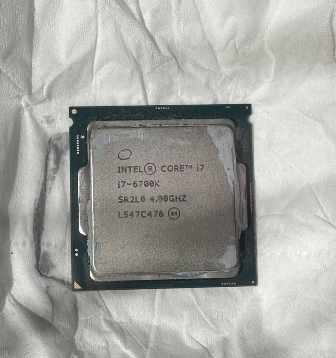 【傷や汚れあり】Intel Core i7-6700K CPU 動作未確認 ジャンクの落札情報詳細 - ヤフオク落札価格検索 オークフリー