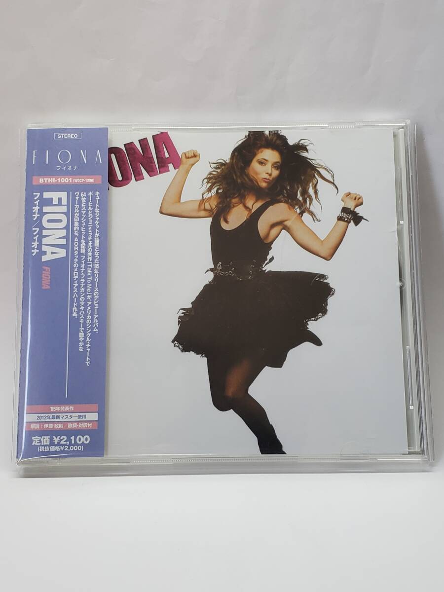 【目立った傷や汚れなし】FIONA／フィオナ／国内盤SHM-CD／帯付／1985年発表／1stアルバム／2012年最新リマスター使用／廃盤 ...