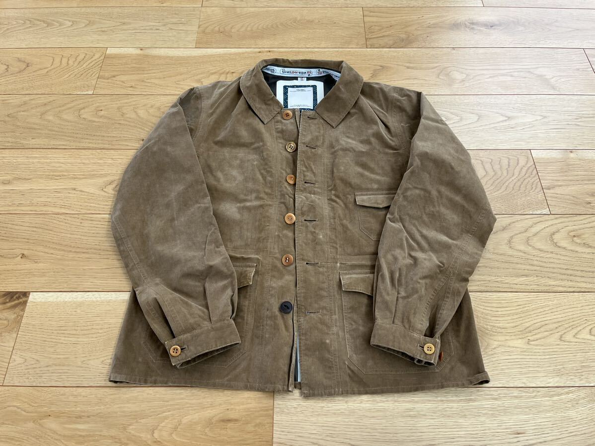 【やや傷や汚れあり】☆needles/ニードルス 19AW D.N. Coverall 10oz Denim Paint カバーオール ...