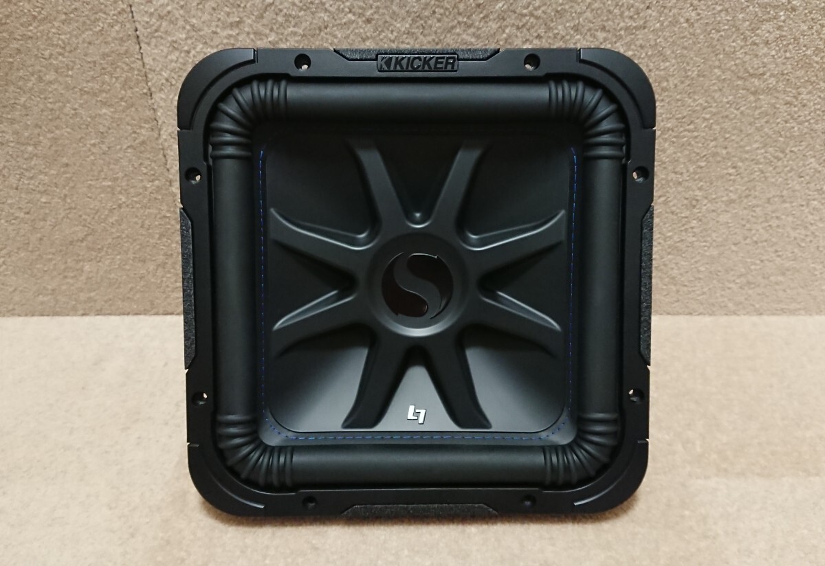 【目立った傷や汚れなし】【美品】KICKER サブウーファー ソロバリック L7S 12インチ 4ΩDVC 30cmの落札情報詳細 ...