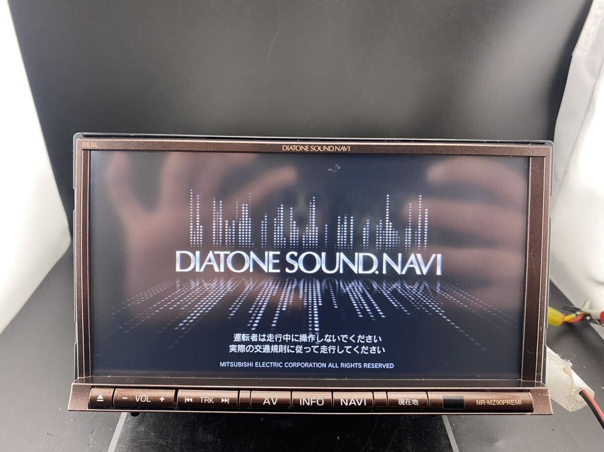【目立った傷や汚れなし】即決 ／／DIATONE SOUND NAVI SDナビゲーション NR-MZ90 premi ★BLUETOOTH BLU-RAY HDMI USB ／地図2014 ...