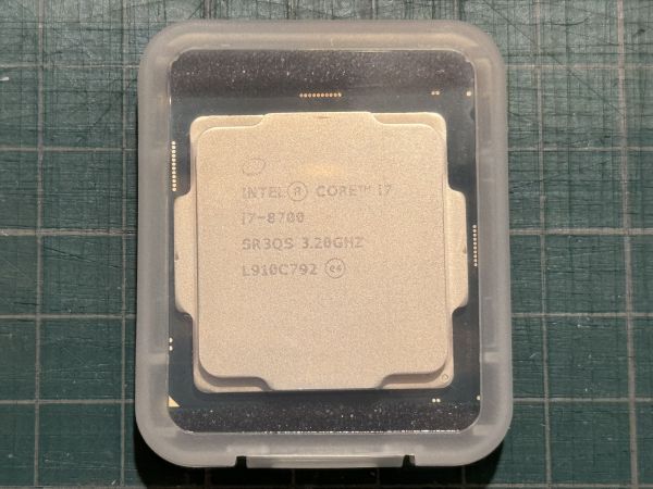 【全体的に状態が悪い】Intel Core i7 - 8700 ②の落札情報詳細 - ヤフオク落札価格検索 オークフリー
