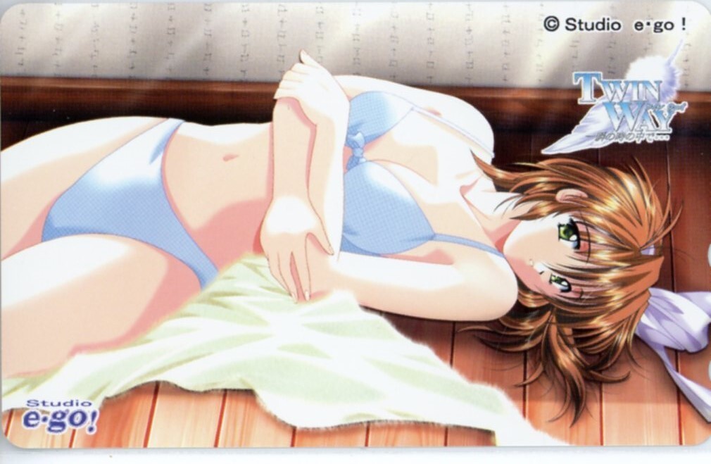 【目立った傷や汚れなし】[Y26/4]TWIN WAY テレカ/山本和枝/Studio e・go!の落札情報詳細 - Yahoo!オークション落札価格検索 オークフリー