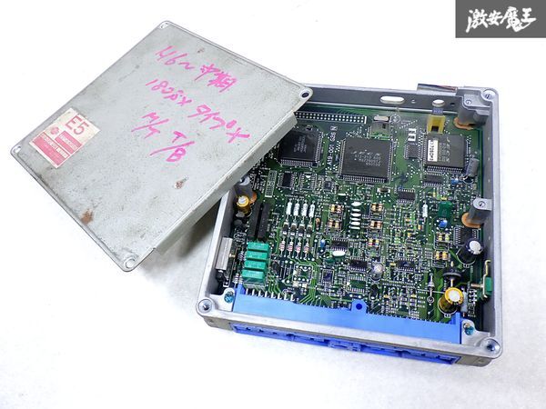 【傷や汚れあり】実働車外し 日産 純正 RPS13 180SX 中期 SR20DET 5MT 5速 エンジンコンピューター ECU CPU 23710-50F05 E5 即納 棚M-1の落札 ...