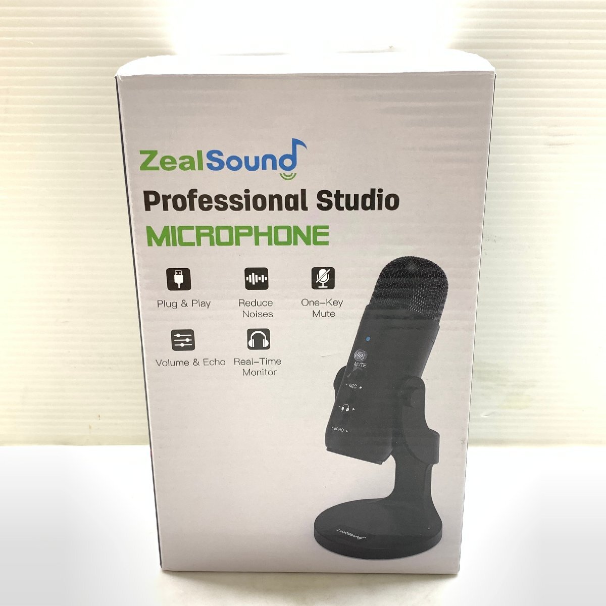 【全体的に状態が悪い】MIN【現状渡し品】 MSMK Zeal Sound Professional Studio MICROPHONE サラウンドステレオサウンド マイク 〈97 ...