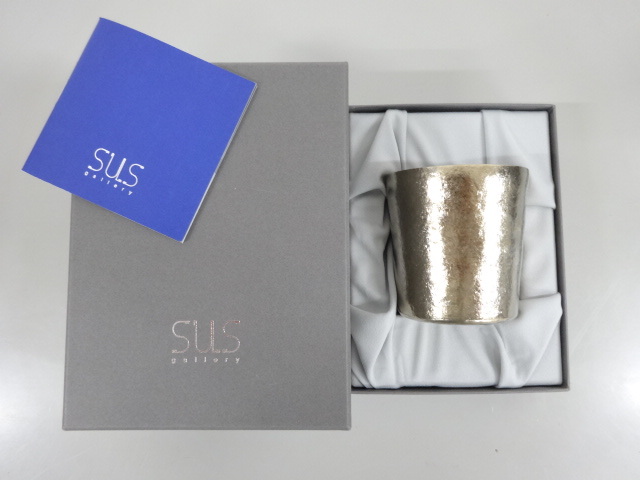 【未使用】新品 未使用品 SUS Gallery サスギャラリー Rock Antique Gold ロック アンティーク ゴールド S ...