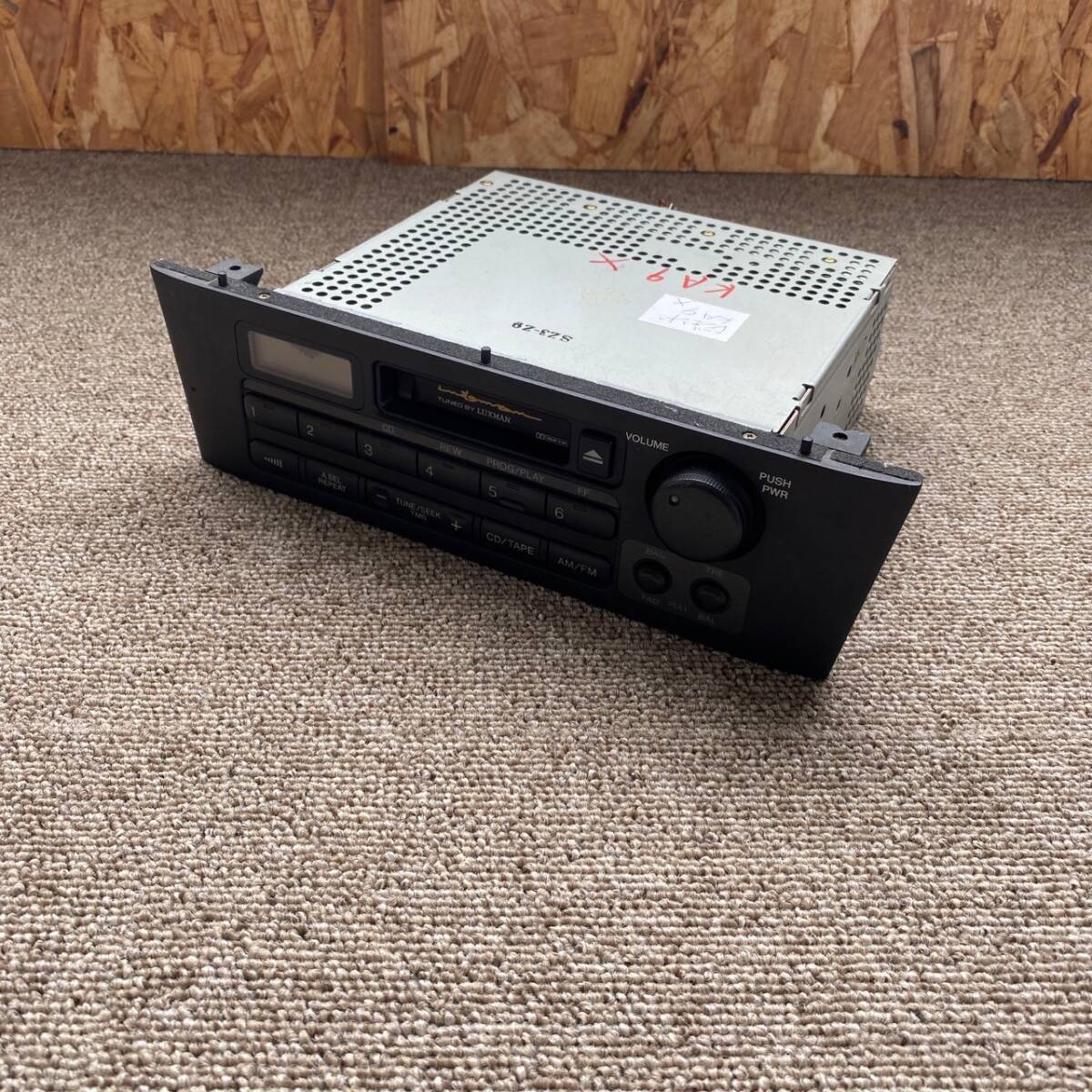 【やや傷や汚れあり】ホンダ KA9 レジェンド 純正オーディオ デッキ カセットデッキ オーディオパネル パネル アルパイン ALPINE 39100-SZ3-Z900 HONDA K029の ...