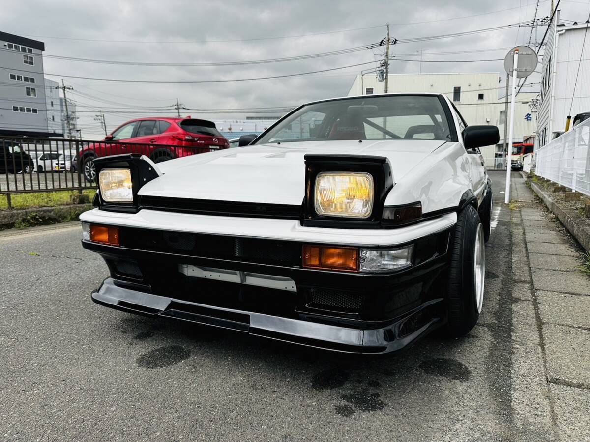 【走行距離 ？km】トヨタ スプリンタートレノ AE85 AE86 昭和61年式 1600CCの落札情報詳細 - ヤフオク落札価格検索 オークフリー