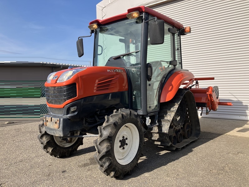 【傷や汚れあり】クボタ KUBOTA トラクター KT285 キャビン付き 558アワー クローラー ディーゼル 実働品 直接引取り限定の落札情報詳細 - Yahoo!オークション落札価格検索 ...