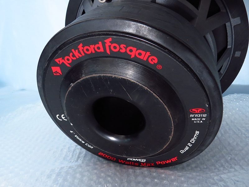【傷や汚れあり】 Rockford Fosgate Power HX2 RFR3112 ロックフォード サブウーファー ウーハーの落札情報詳細 ...