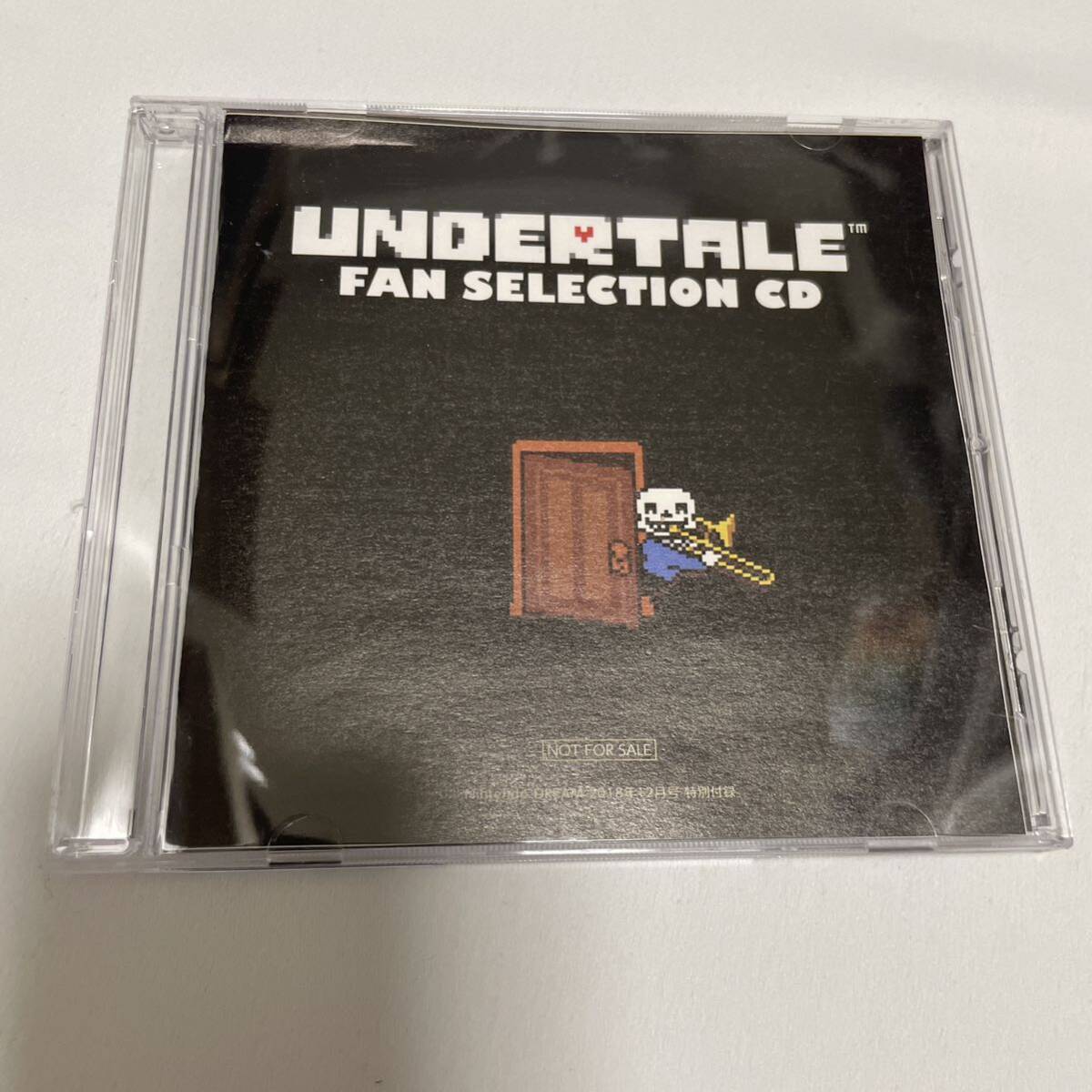 【未使用に近い】UNDER TALE FAN SELECTION CD ニンドリNintendo Dream ニンテンドードリーム2018年 ...