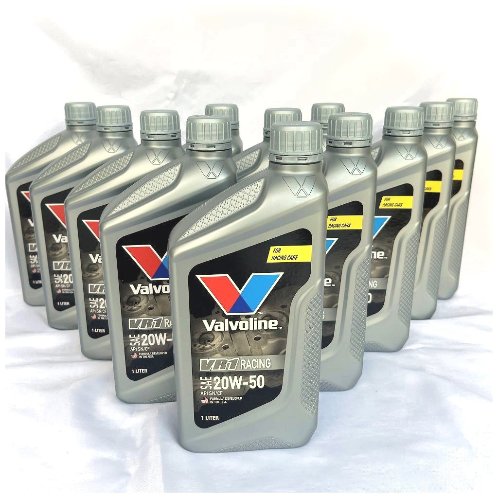 【未使用】在庫有ります【 NEWボトル1L お買得12本セット 】Valvoline バルボリン VR1 Racing レーシングオイル 20W-50 SN/CF 鉱物油の落札情報詳細 ...