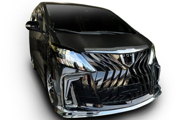 【未使用】【30ルック】20 アルファード 前期 後期 H20/5～H27/1 フロントバンパー ＋ フロントハーフ イルミブレード メッキパーツ グリル一式 ⑩の落札情報詳細 - Yahoo ...