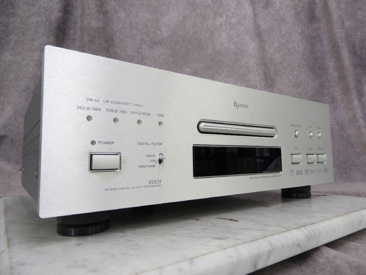 【傷や汚れあり】☆ ESOTERIC エソテリック DV-30 DVDプレイヤー 2003年製 ☆中古☆の落札情報詳細 - ヤフオク落札価格 ...