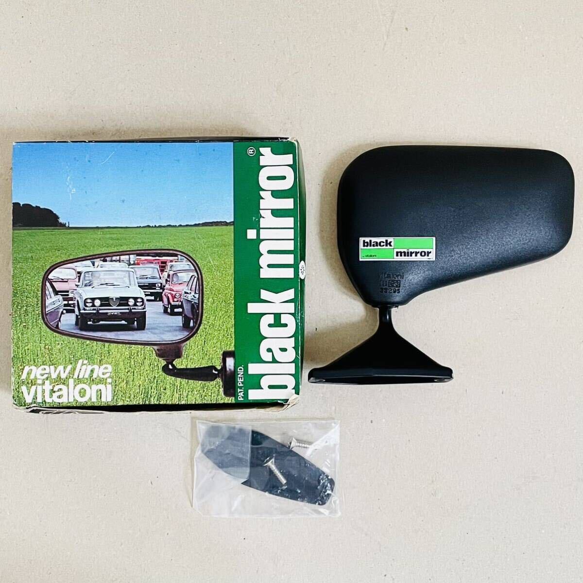 【新品】新品 vitaloni ビタローニ ドアミラー左 当時物 アルファ ロメオ/アウトビアンキ/デ・トマソ/イノチェンテイ/アバルト ...