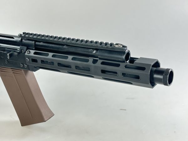 【目立った傷や汚れなし】FCW 東京マルイ サイガ12K 用 / CNC Mlok10インチ ハンドガード 検) AK 47 74 AKM ...